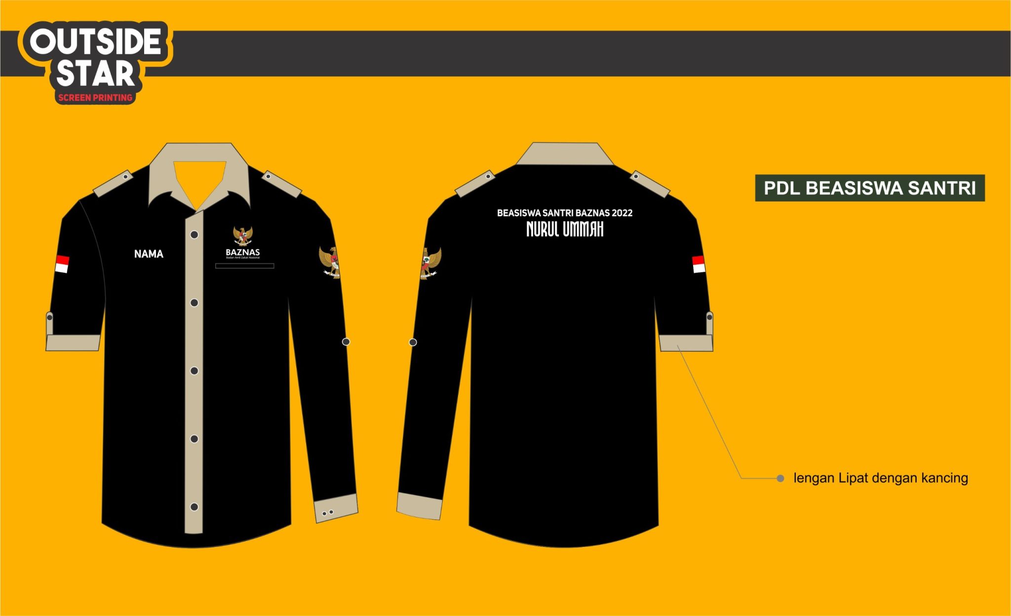 Desain Baju PDH Keren untuk Mahasiswa, Organisasi, dan Kerja